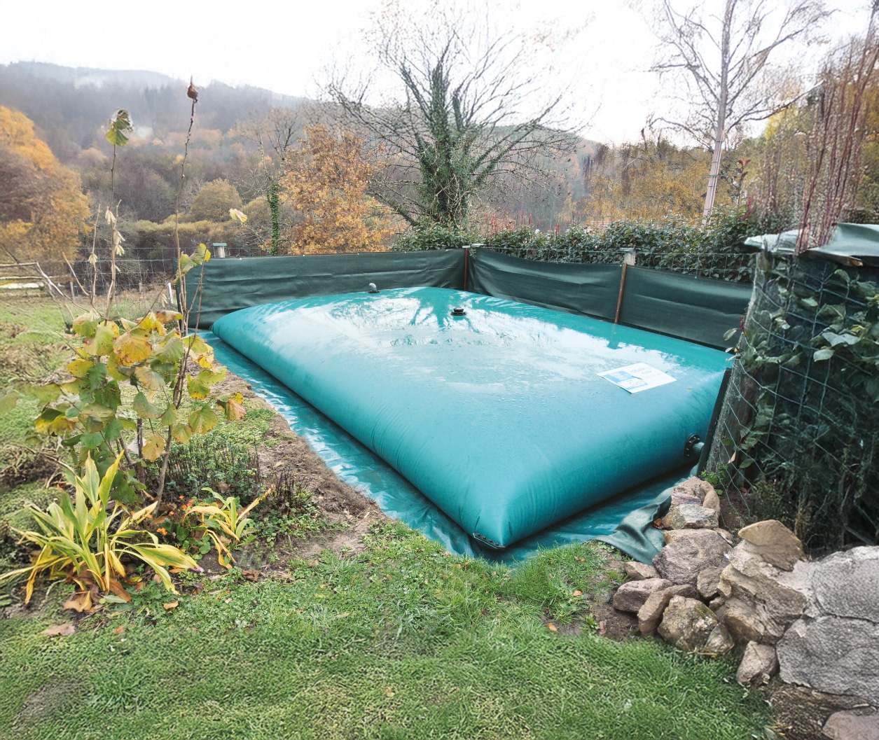 Stockage d'eau pour le potager - abeko